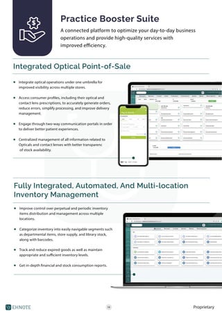 ophthalmology EMR and EHR Software Ehnote | PDF