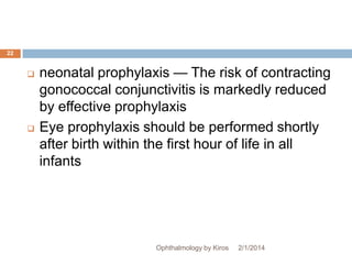 Ophthalmology for meical students | PPT