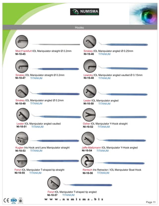 Ophthalmology instruments | PDF | Eye and Vision Conditions | Diseases ...