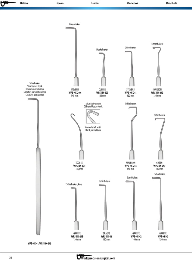 Ophthalmology instruments | PDF