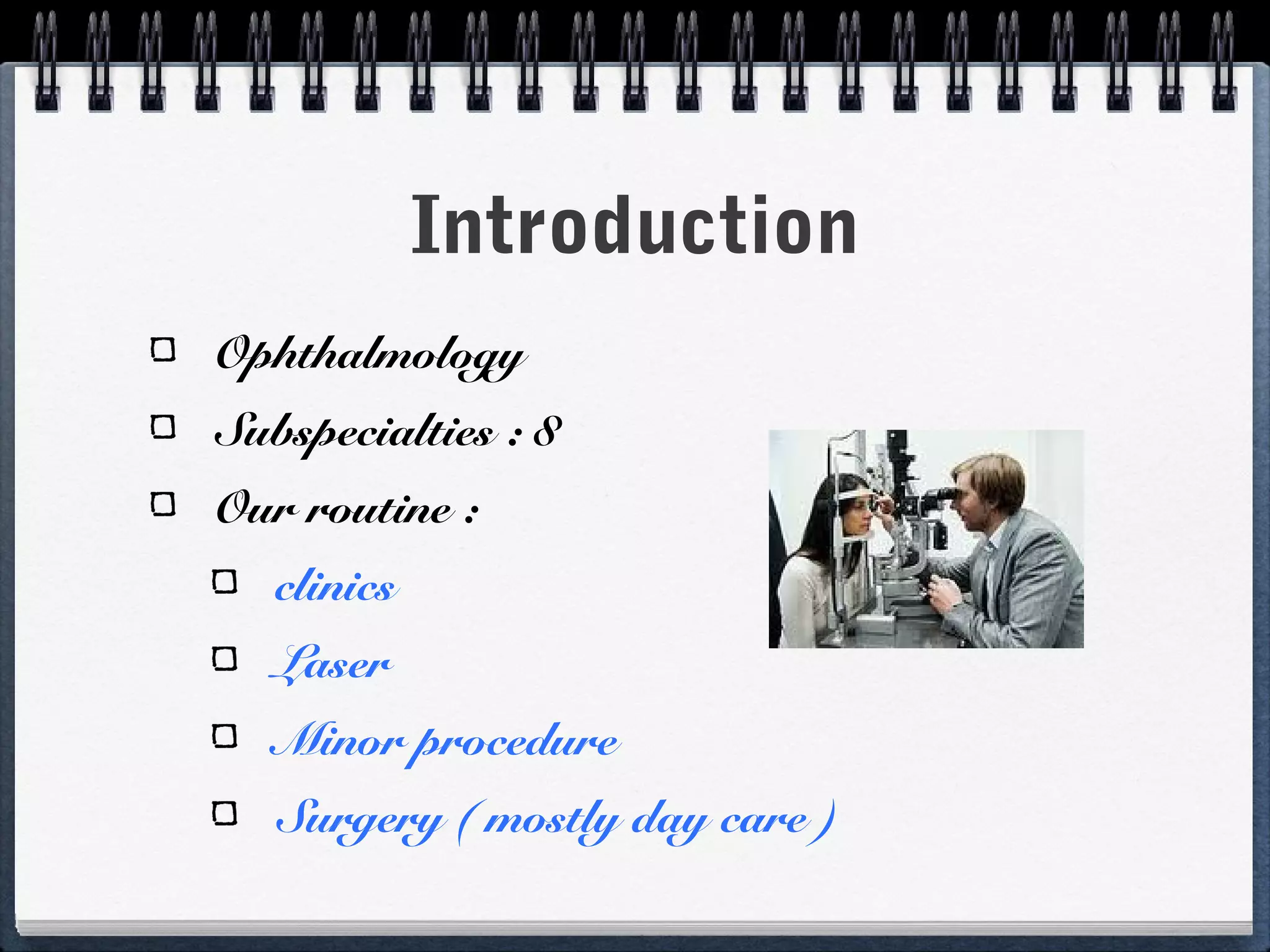Ophthalmology ppt | PPT