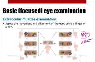 Eye history and examination. 👁️ .pdf