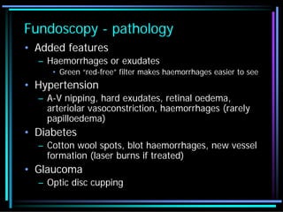 Ophthalmoscopic slides | PDF
