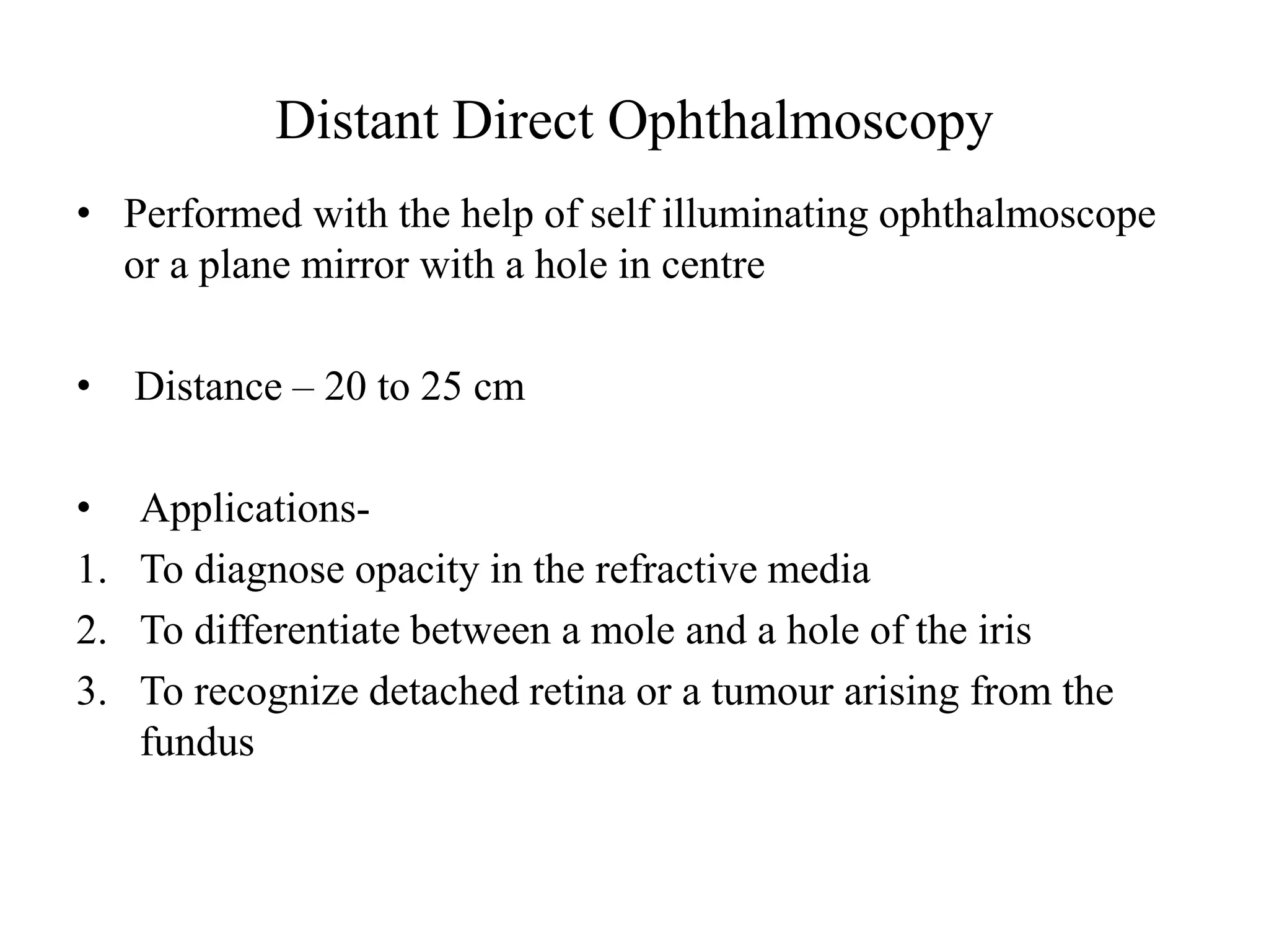 Ophthalmoscopy | PPTX