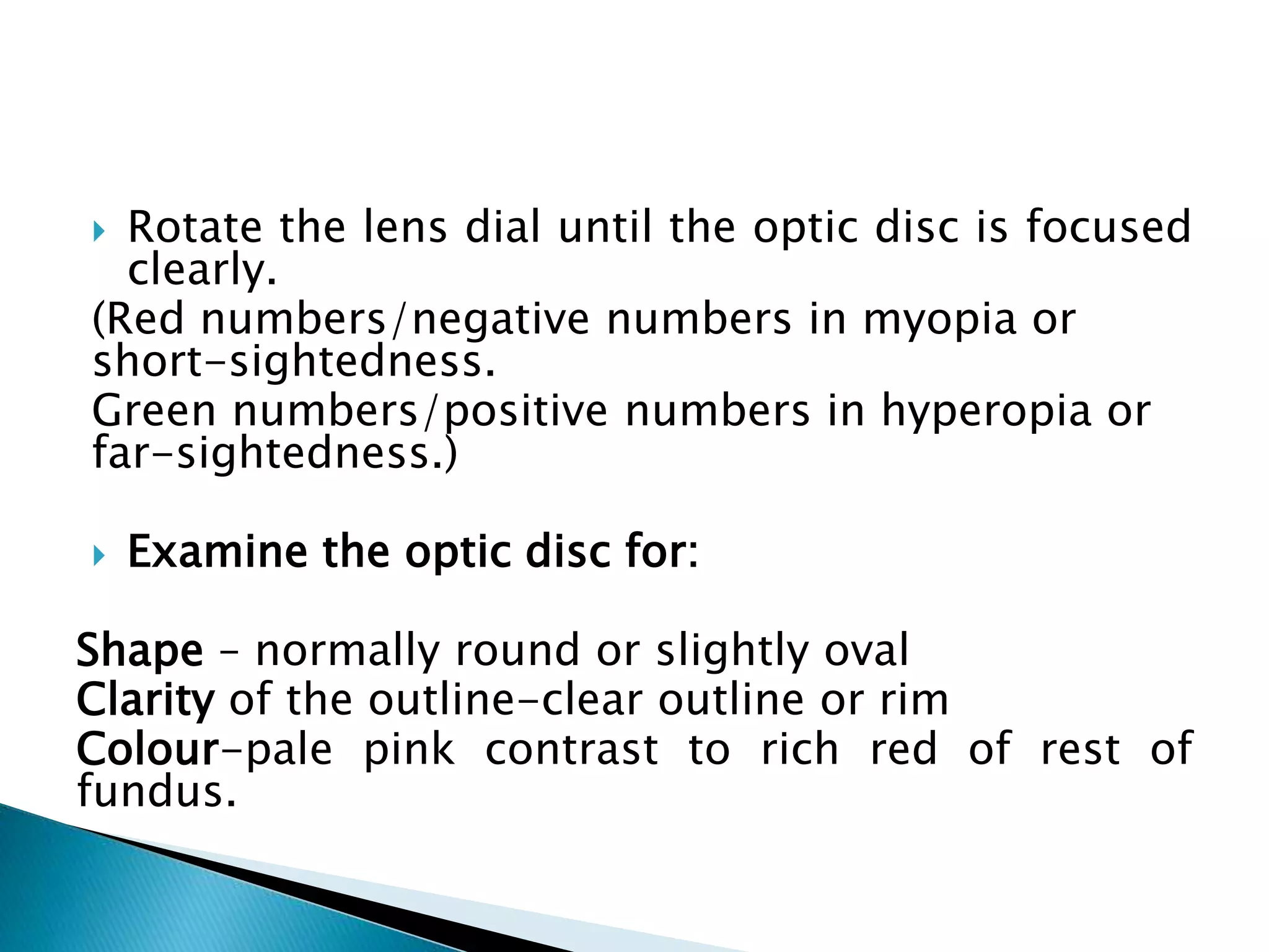 Ophthalmoscopy | PPTX