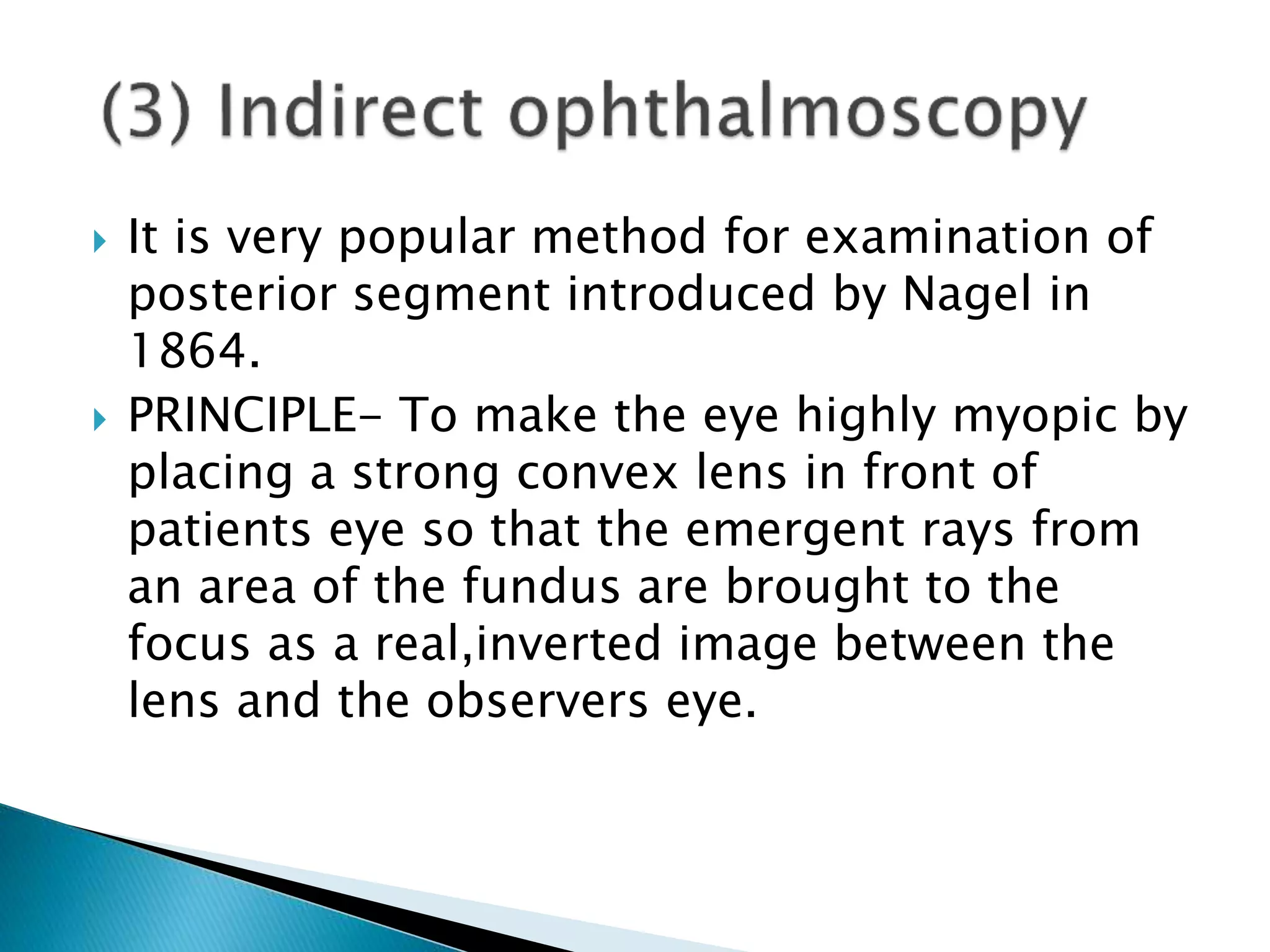 Ophthalmoscopy | PPTX