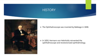 Ophthalmoscopy | PPTX