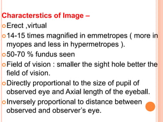 Ophthalmoscopy | PPTX