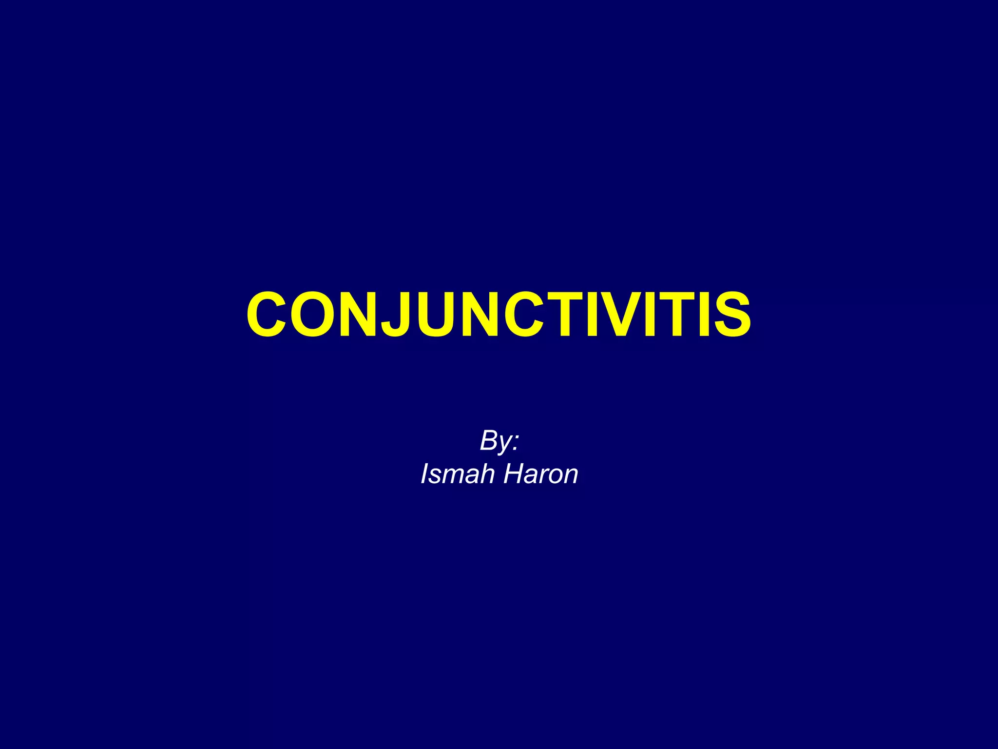 Red eye conjuctivitis & sch | PPT
