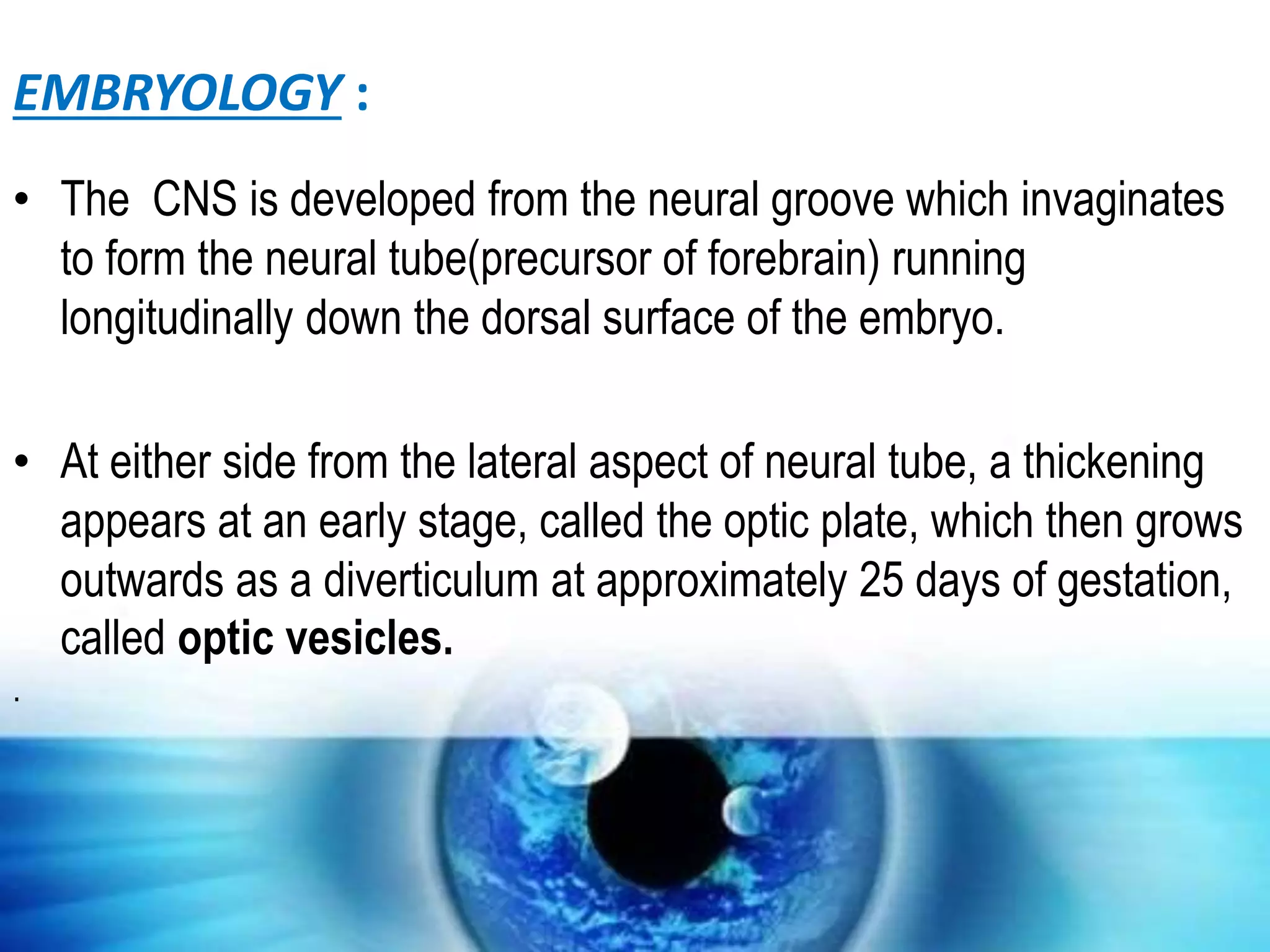 Embryology and developmental defects of lens | PPTX