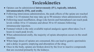 Opiates & Opioids | PPTX