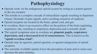 Opiates & opioids, receptors & mechanism | PPTX | Illegal Drugs ...
