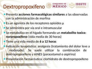 Opiáceos, generalidades, mecanismo de acción, intoxicación aguda | PPTX