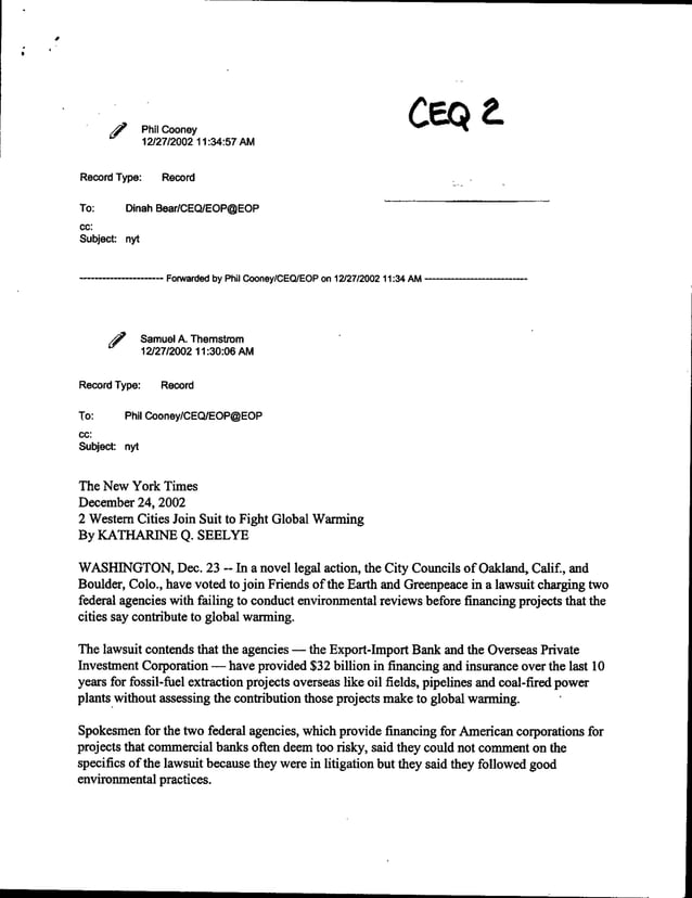 OPIC Released Documents 1-10 | PDF