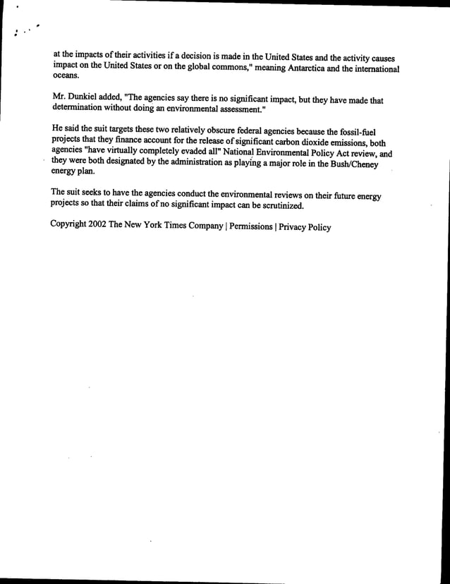 OPIC Released Documents 1-10 | PDF