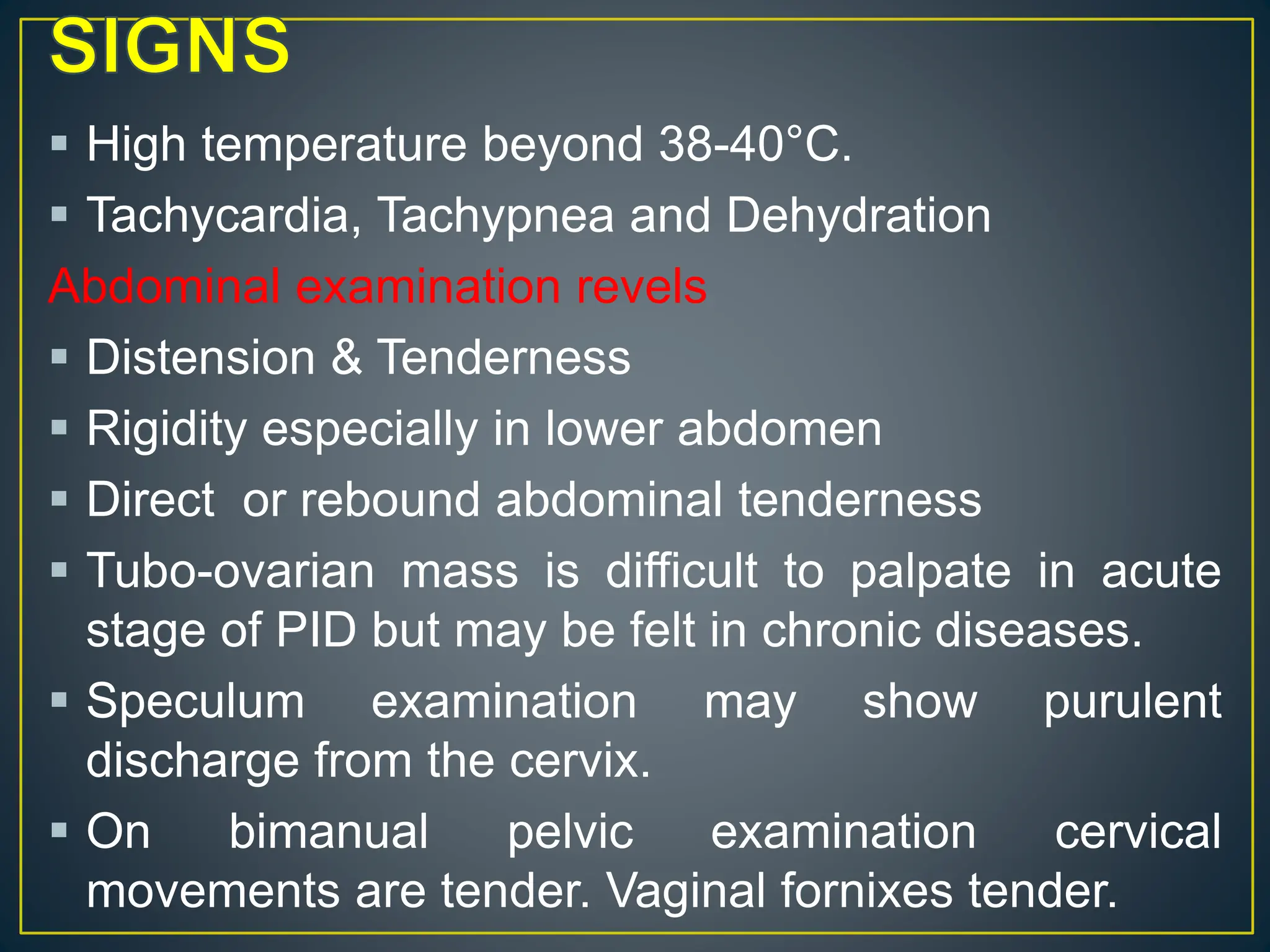 Pelvic inflammatory disease obstetrics and gynaecological nursing | PPTX