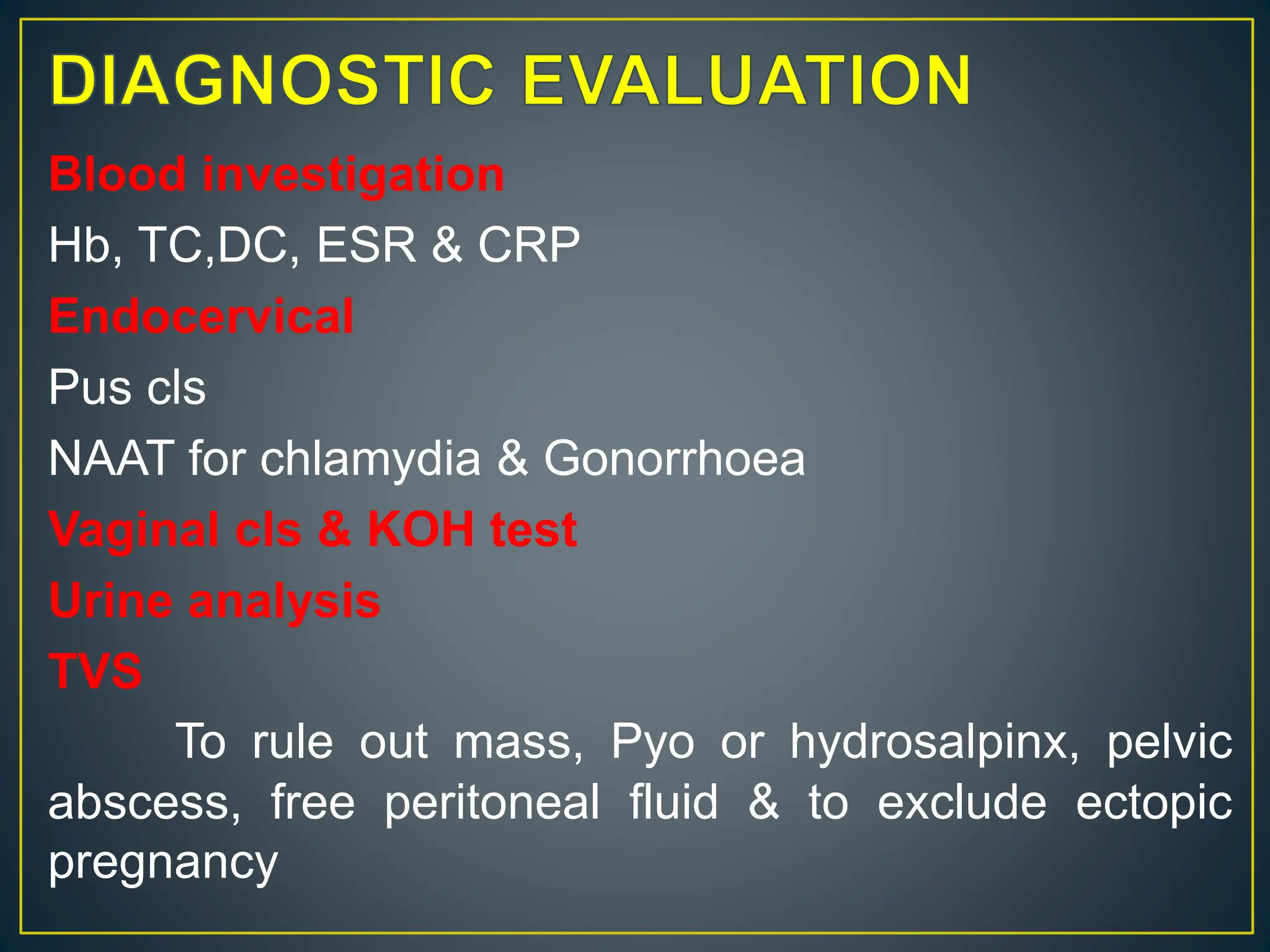 Pelvic inflammatory disease obstetrics and gynaecological nursing | PPTX