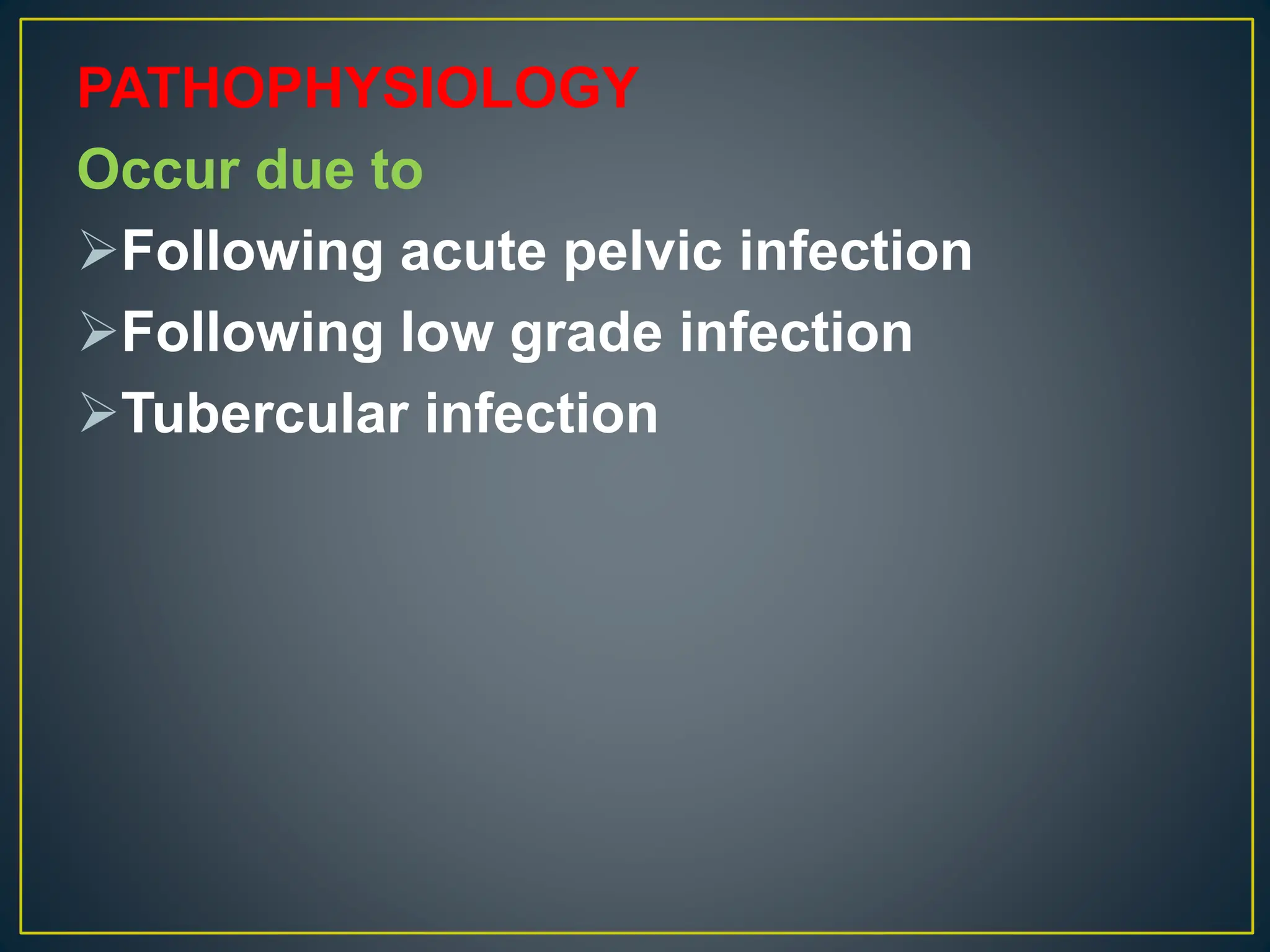 Pelvic inflammatory disease obstetrics and gynaecological nursing | PPTX