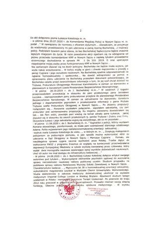 opinia sadowo-psychiatryczna sporzadzona do sprawy karnej o badanie zarzutów wobec prokurator ...