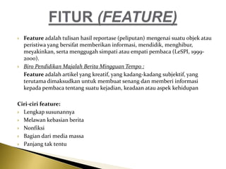 Opini, Feature dan Esai | PPTX