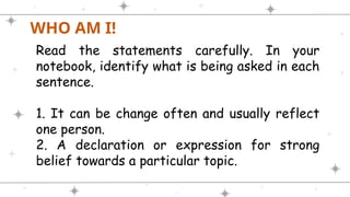 opinion and assertion grade 10 topic.pptx