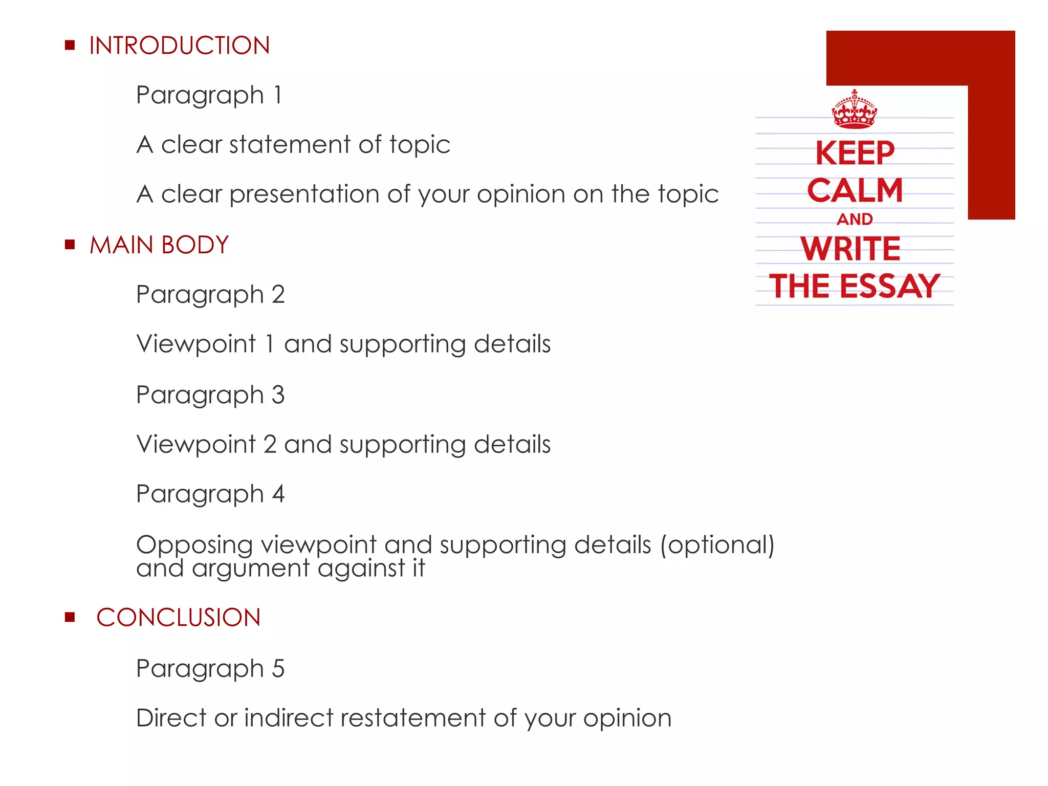 Opinion essay | PDF