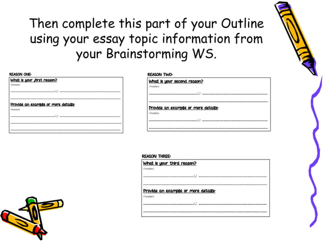 Opinion Essay Lessons | PPT