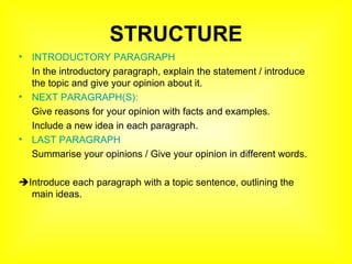 Opinion essays | PPT