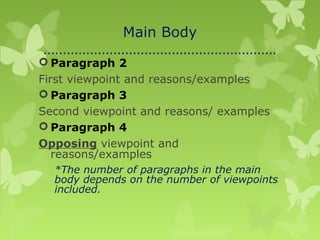 Opinion essays | PPT