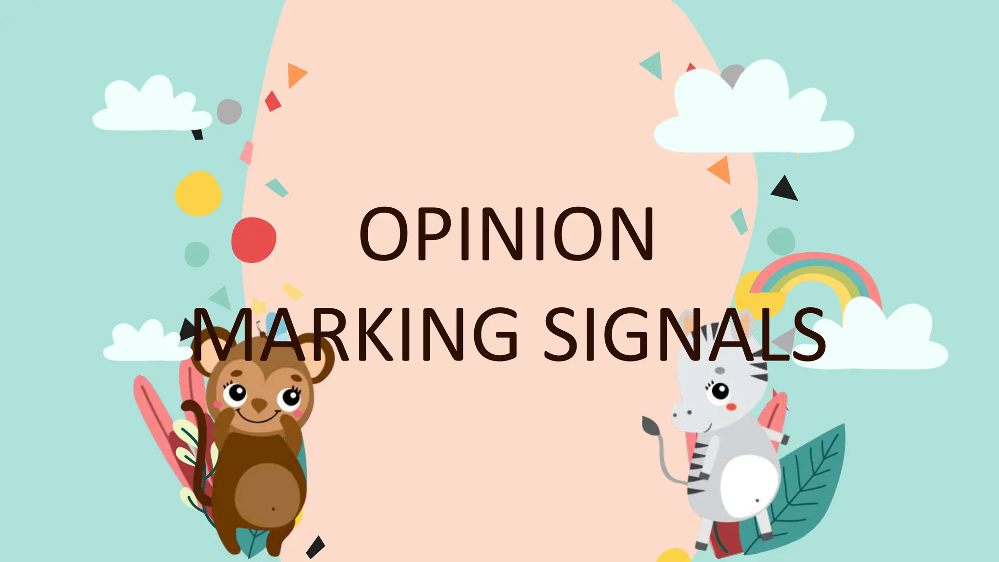 ENGLISH 8 QUARTER 2 Opinion Marking Signals | PPTX