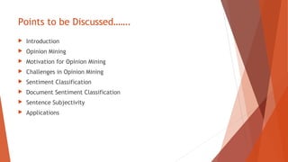 Opinion mining | PPT