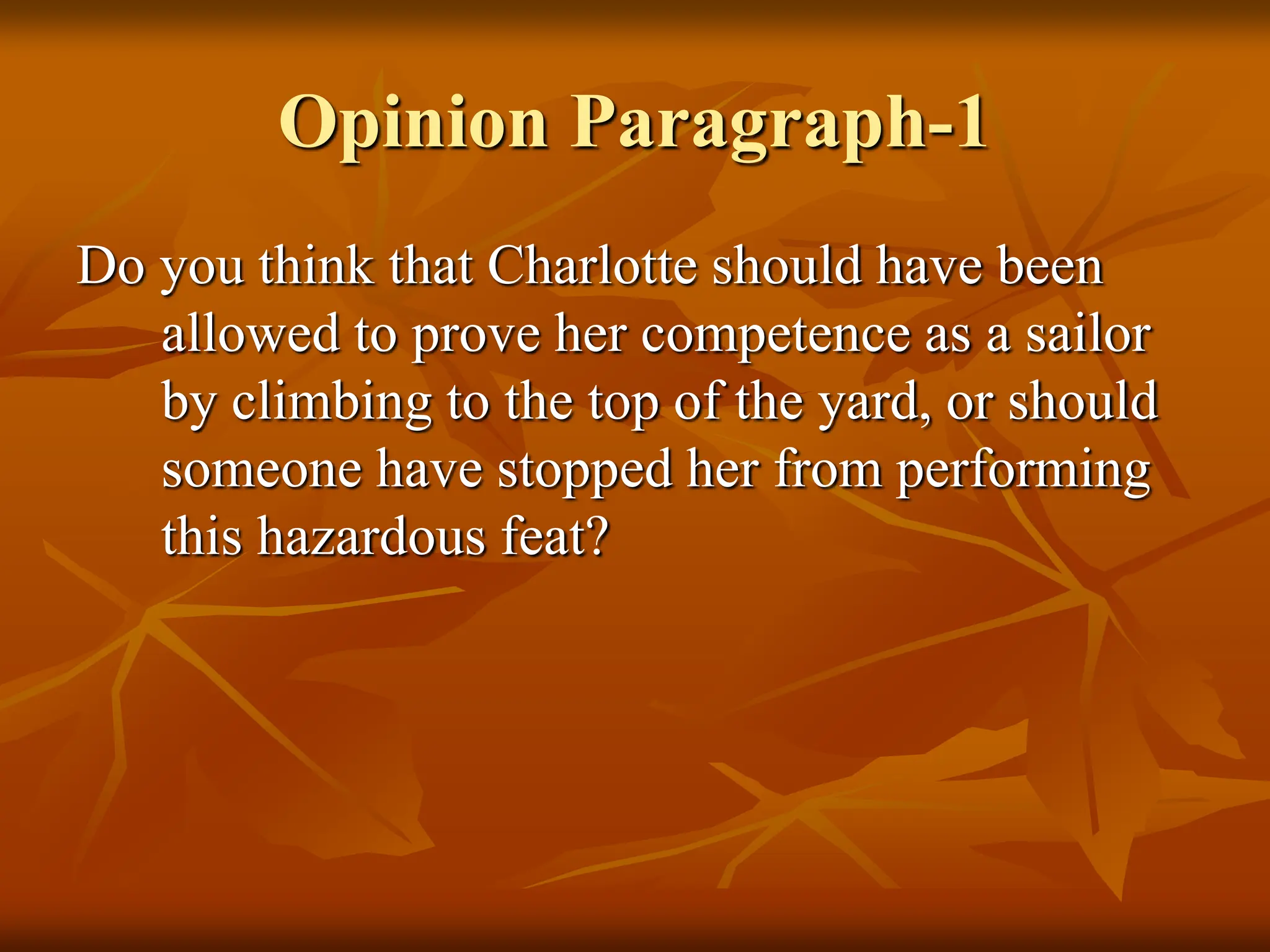 How to write an Opinion Paragraph writing.ppt | Sailing | Sports