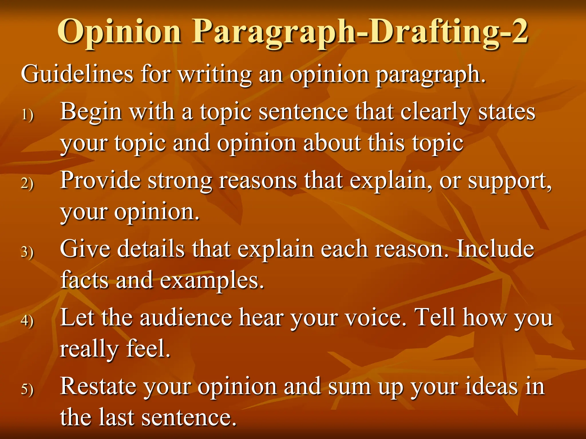How to write an Opinion Paragraph writing.ppt | Sailing | Sports