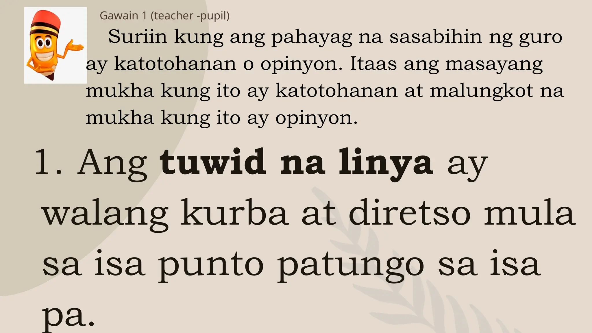 nasusuri kung ang pahayag ay opinyon o katotohanan | PPTX