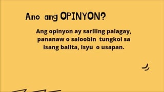 Opinyon at pananaw.pptx