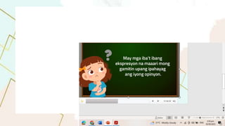 Opinyon o Pananaw.pptx