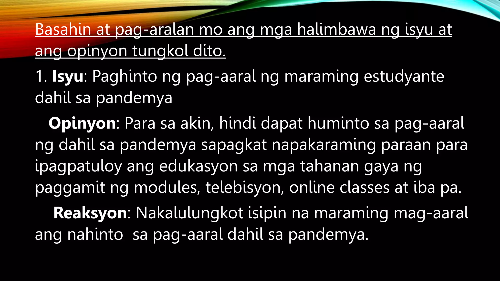 opinyon _reaksyon.pptx