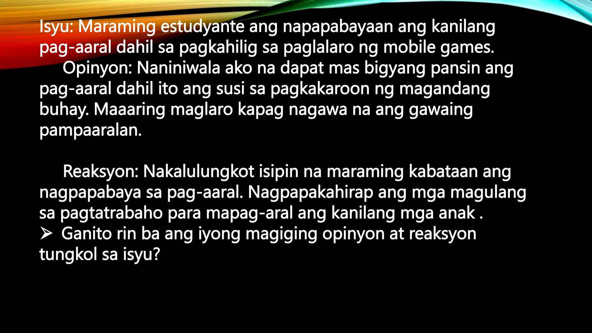 opinyon _reaksyon.pptx