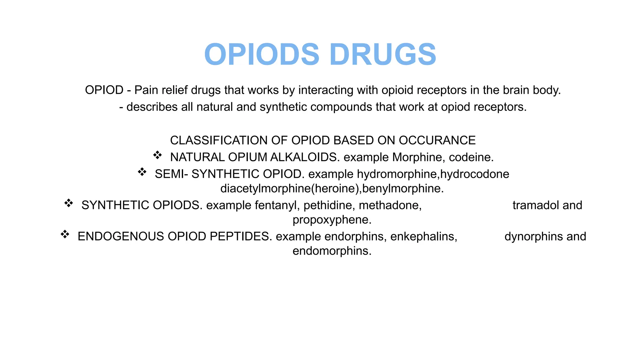 The Chemical Grip: How Opioid Drugs Rewire the Brain’s Reward System | PPTX