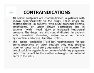 Opioid analgesics | PDF