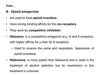 Opioid Analgesics and Antagonists.pdf file | PDF