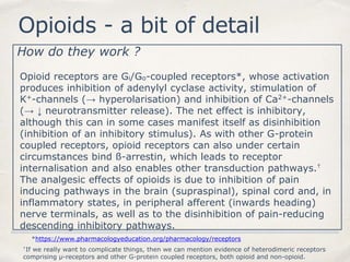 Opioid analgesics- an introduction | PPTX