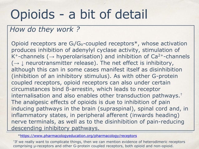 Opioid analgesics- an introduction | PPTX