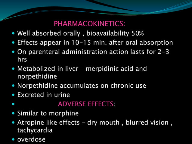 Opioid analgesics ppt (1) | PPT