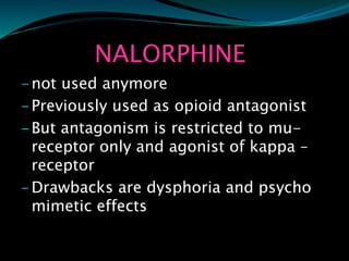 Opioid analgesics ppt (1) | PPT