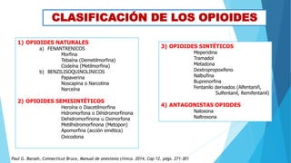 OPIOIDES 24.pptx manejo en anestesiologia | PPTX
