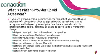 Opioid medication and addiction | PPT