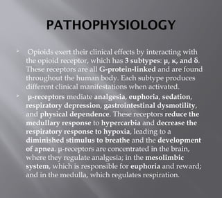 Opioid Overdose: Pathophysiology, Clinical Presentation, Diagnosis ...