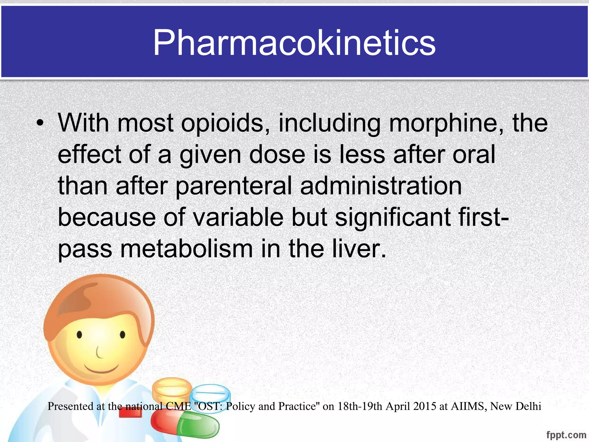 Opioid pharmacology an overview with emphasis on clinical relevance | PDF