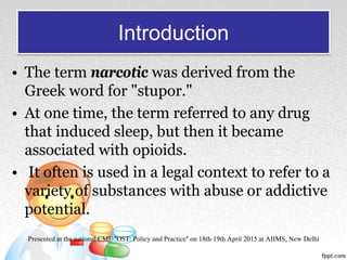 Opioid pharmacology an overview with emphasis on clinical relevance | PDF